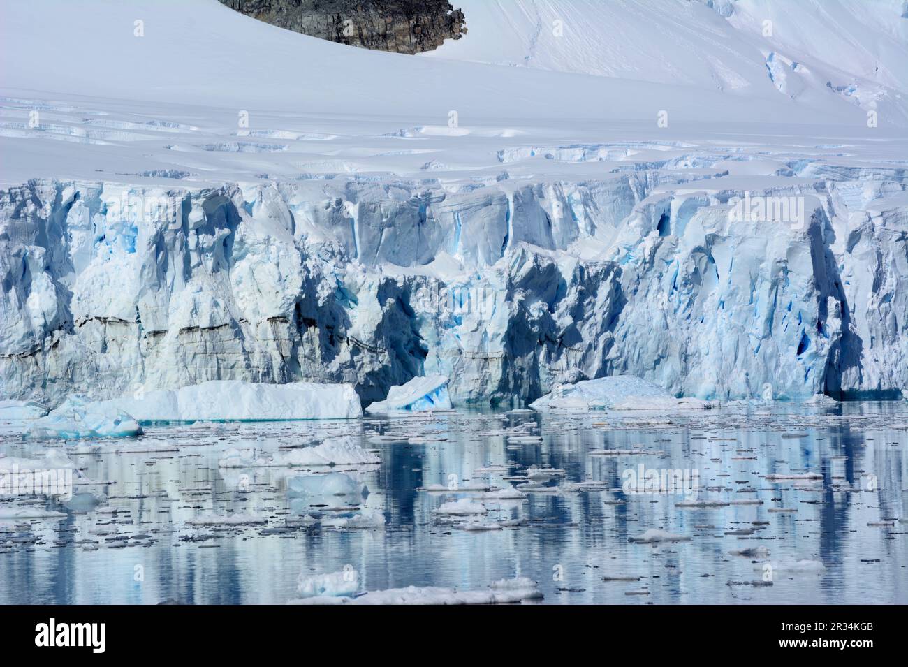 Icebergs and Glaciers Formations in Antarctica Stock Photo - Alamy