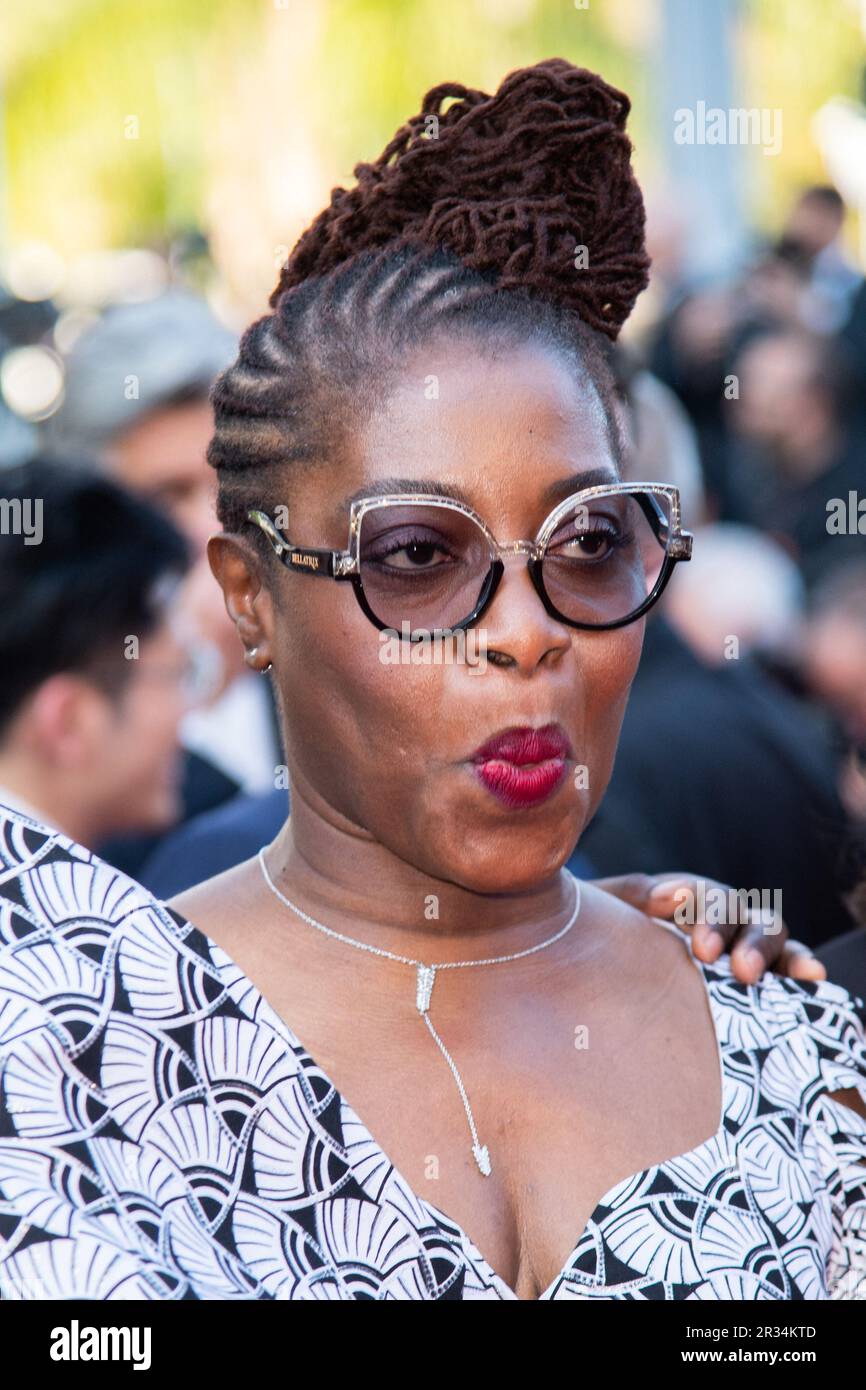 Cannes, France. 22nd May, 2023. Claudia Tagbo attending the Club Zero ...