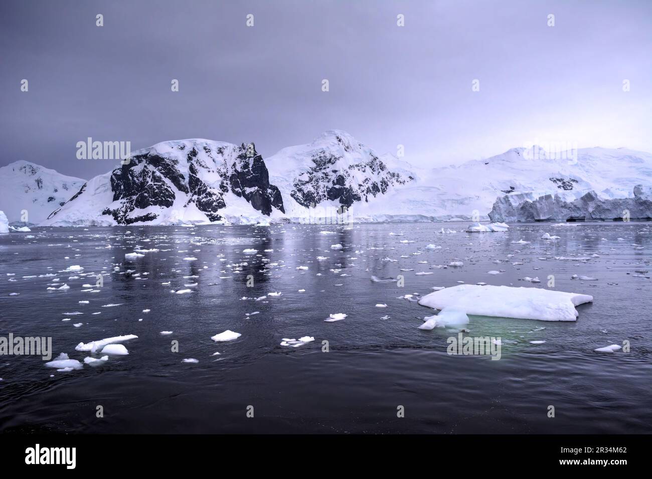 Icebergs and Glaciers Formations in Antarctica Stock Photo - Alamy