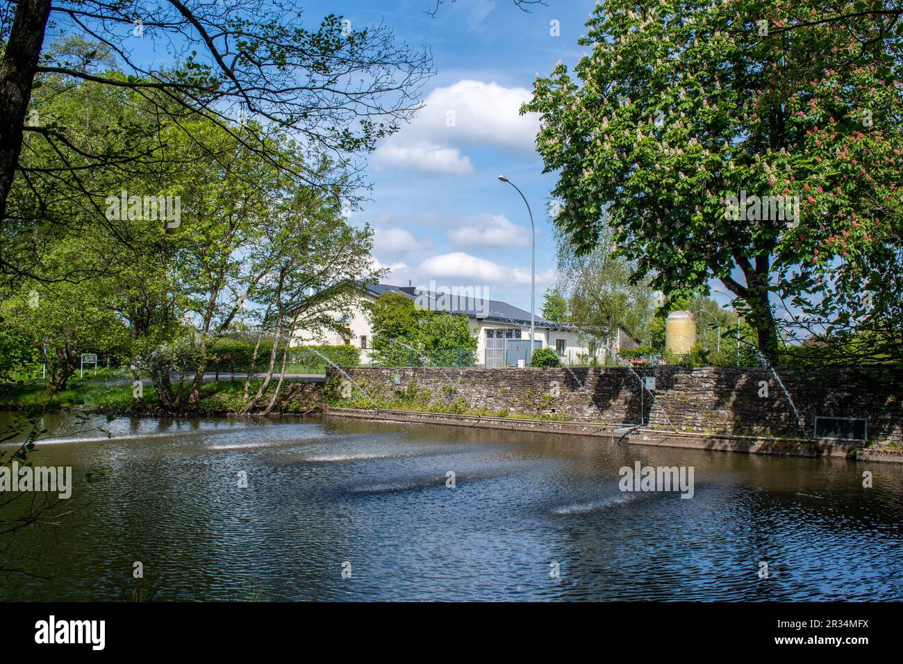 Park in Hosingen Stock Photo - Alamy