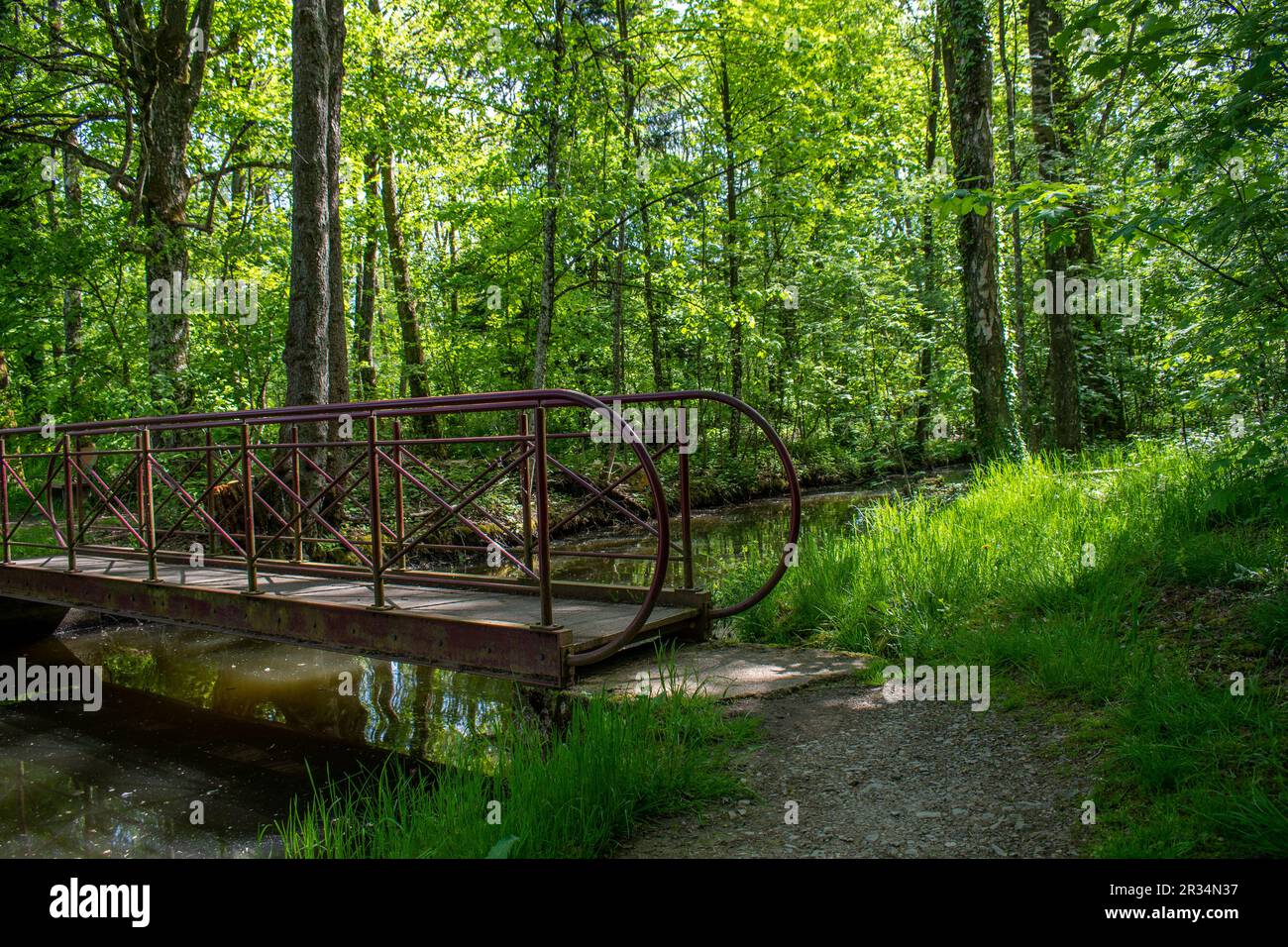 Park in Hosingen Stock Photo - Alamy