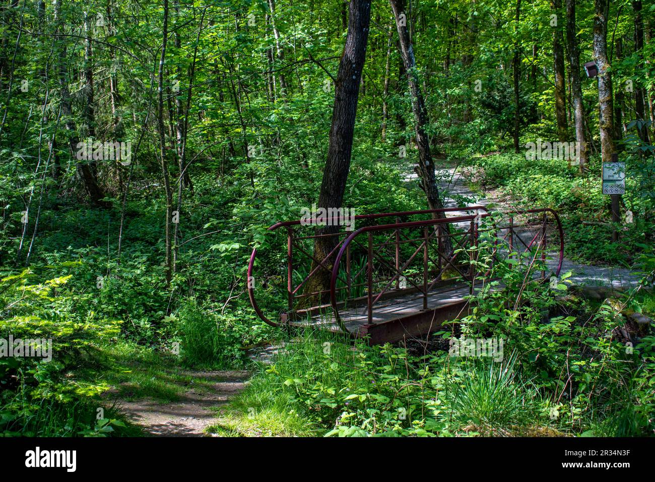 Park in Hosingen Stock Photo - Alamy