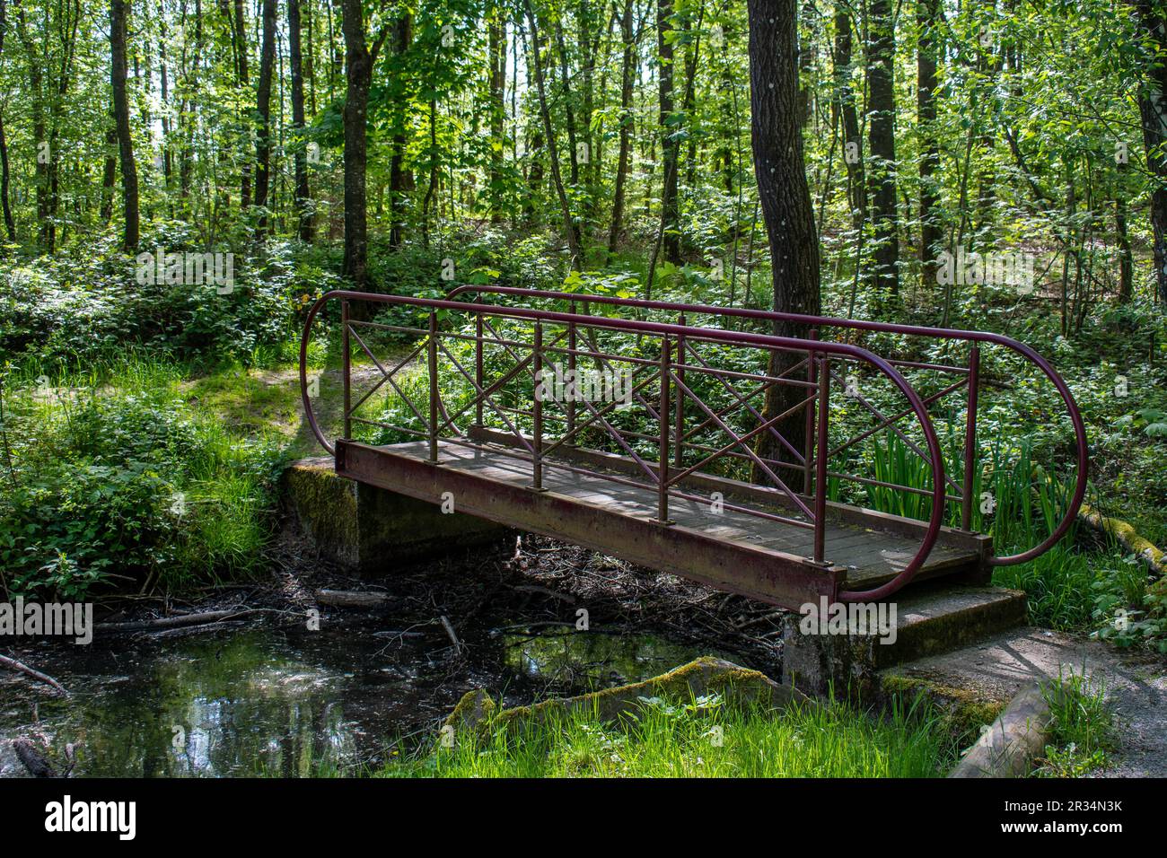 Park in Hosingen Stock Photo - Alamy