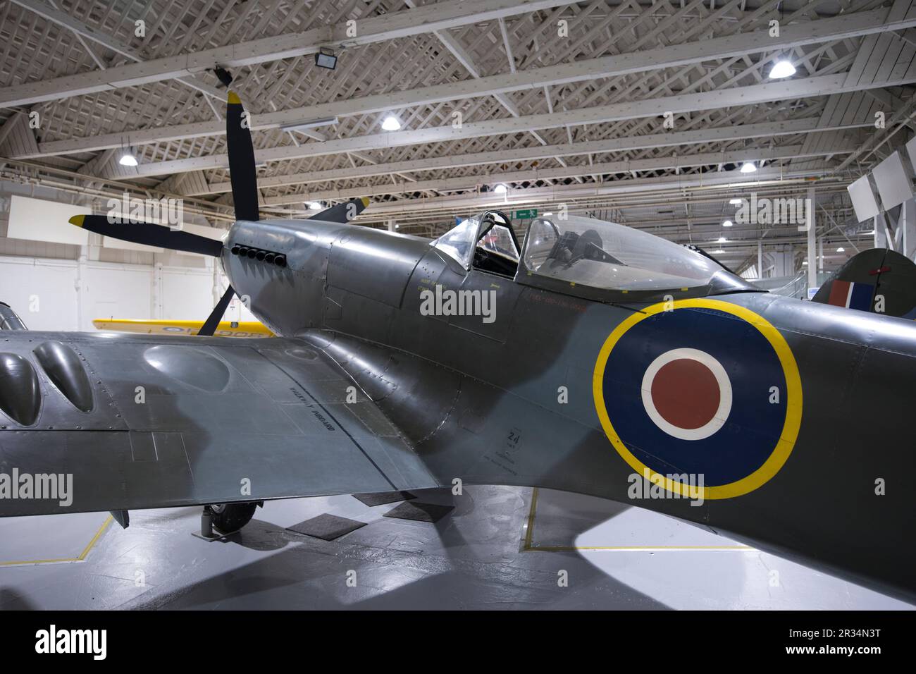 Supermarine Spitfire F24 Stock Photo - Alamy