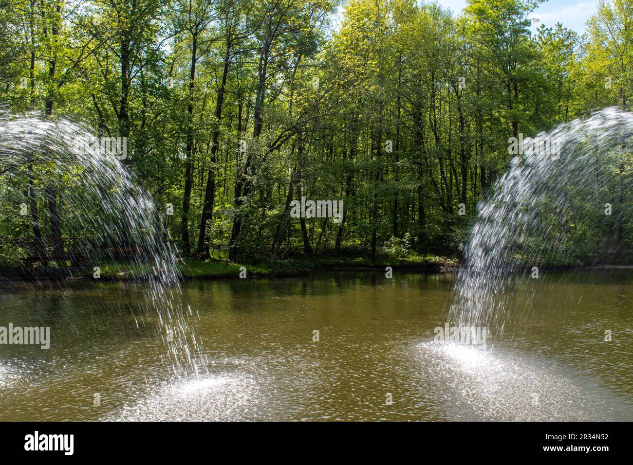 Park in Hosingen Stock Photo - Alamy