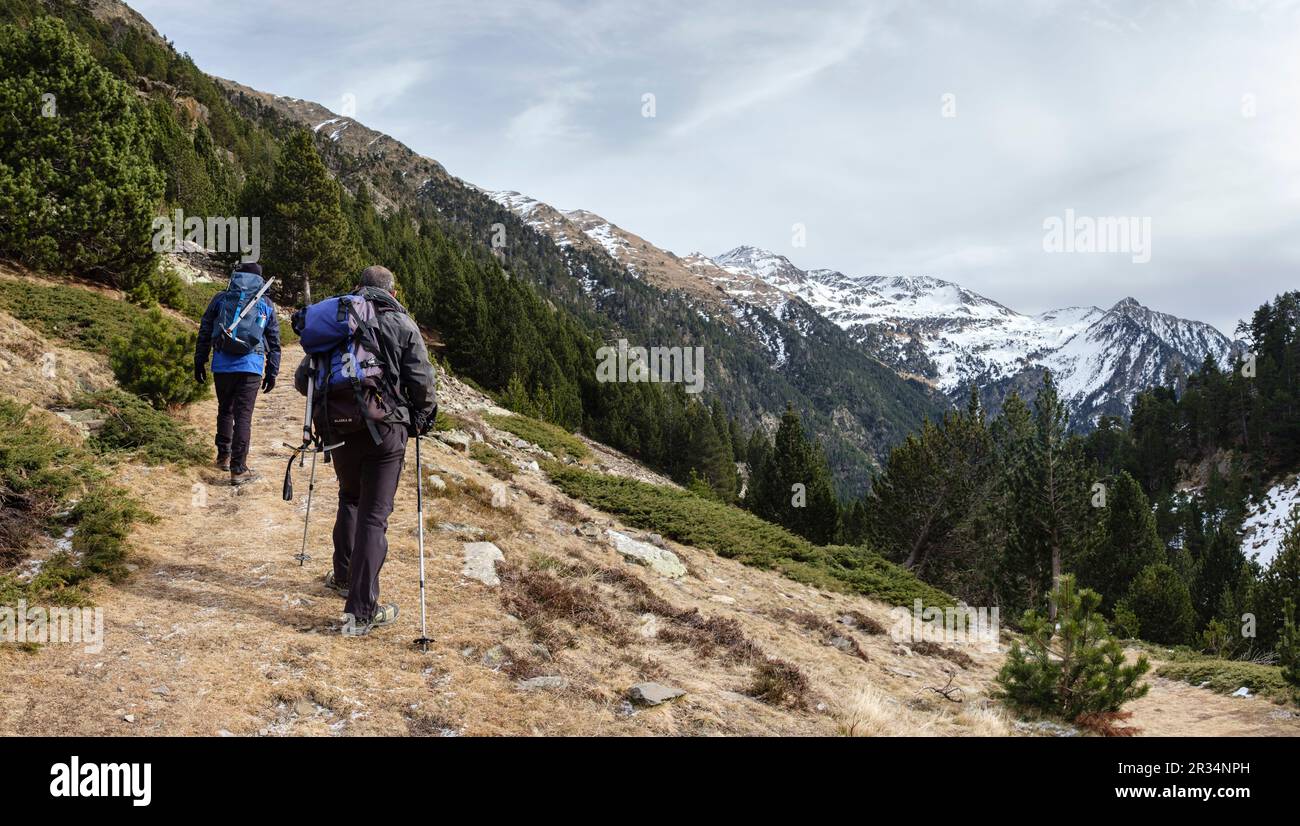 Puerto Viejo de Bielsa, Huesca, Aragón, cordillera de los Pirineos ...
