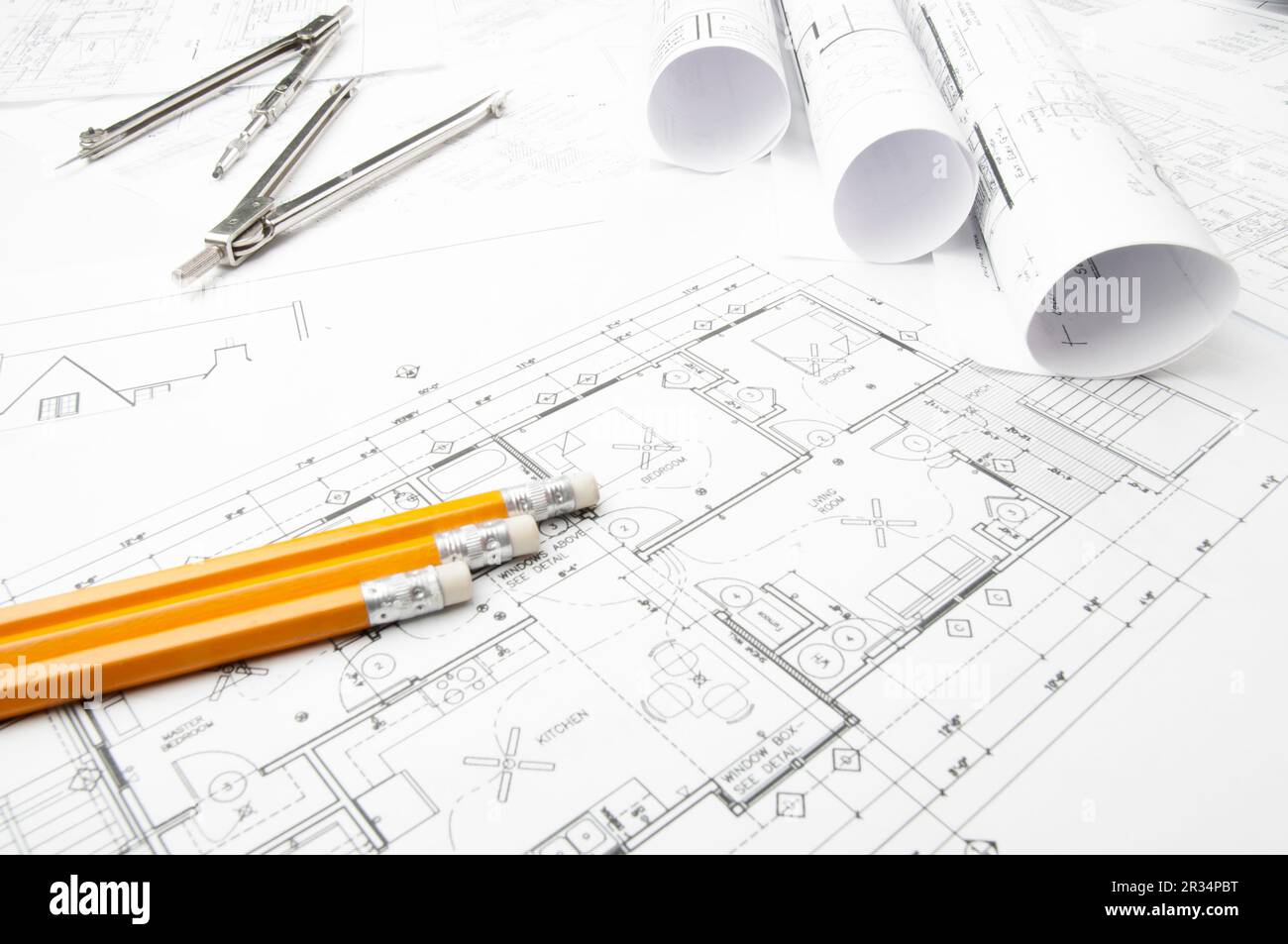 Floor plan drawings vector hi-res stock photography and images - Alamy