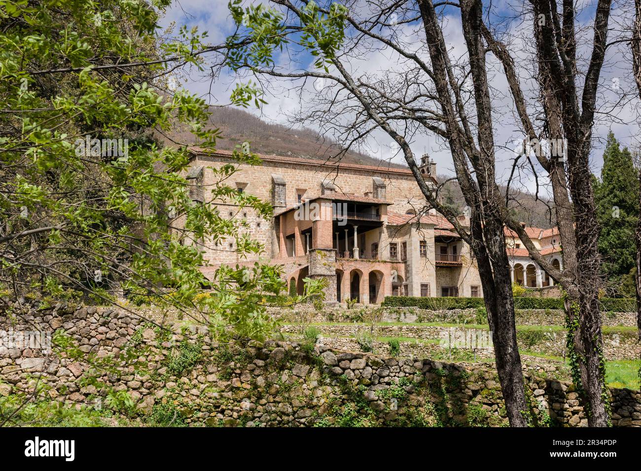 Monasterio de San Jerónimo de Yuste , siglo XV, comarca de de la Vera ...