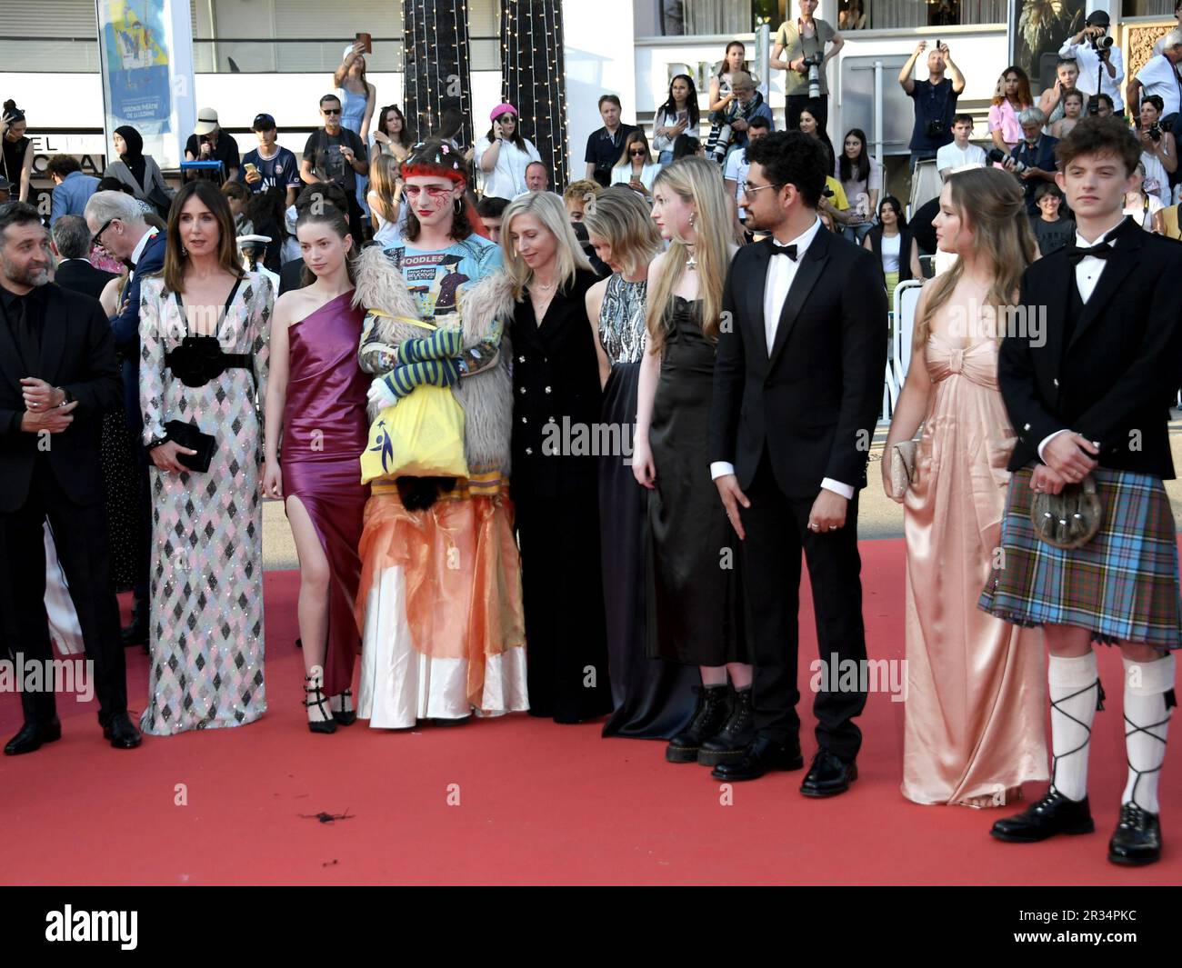 Cannes, France. 22nd May, 2023. 76th Cannes Film Festival 2023, evening ...