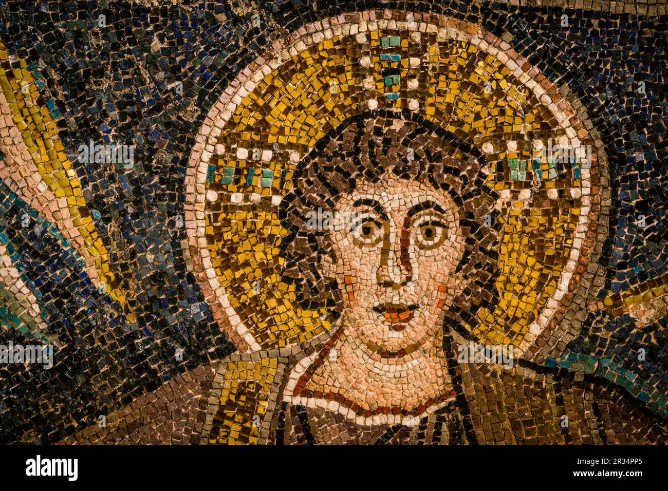 mosaico, Basílica de Santa Eufrasia, siglo VI (declarada Patrimonio de ...