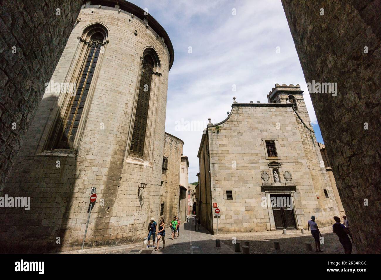 Casco antiguo de girona hi-res stock photography and images - Alamy