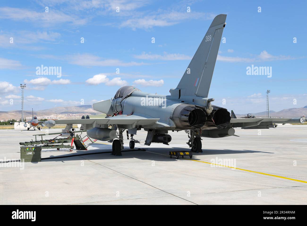 KONYA, TURKIYE - JUNE 30, 2022: United Kingdom Royal Air Force ...