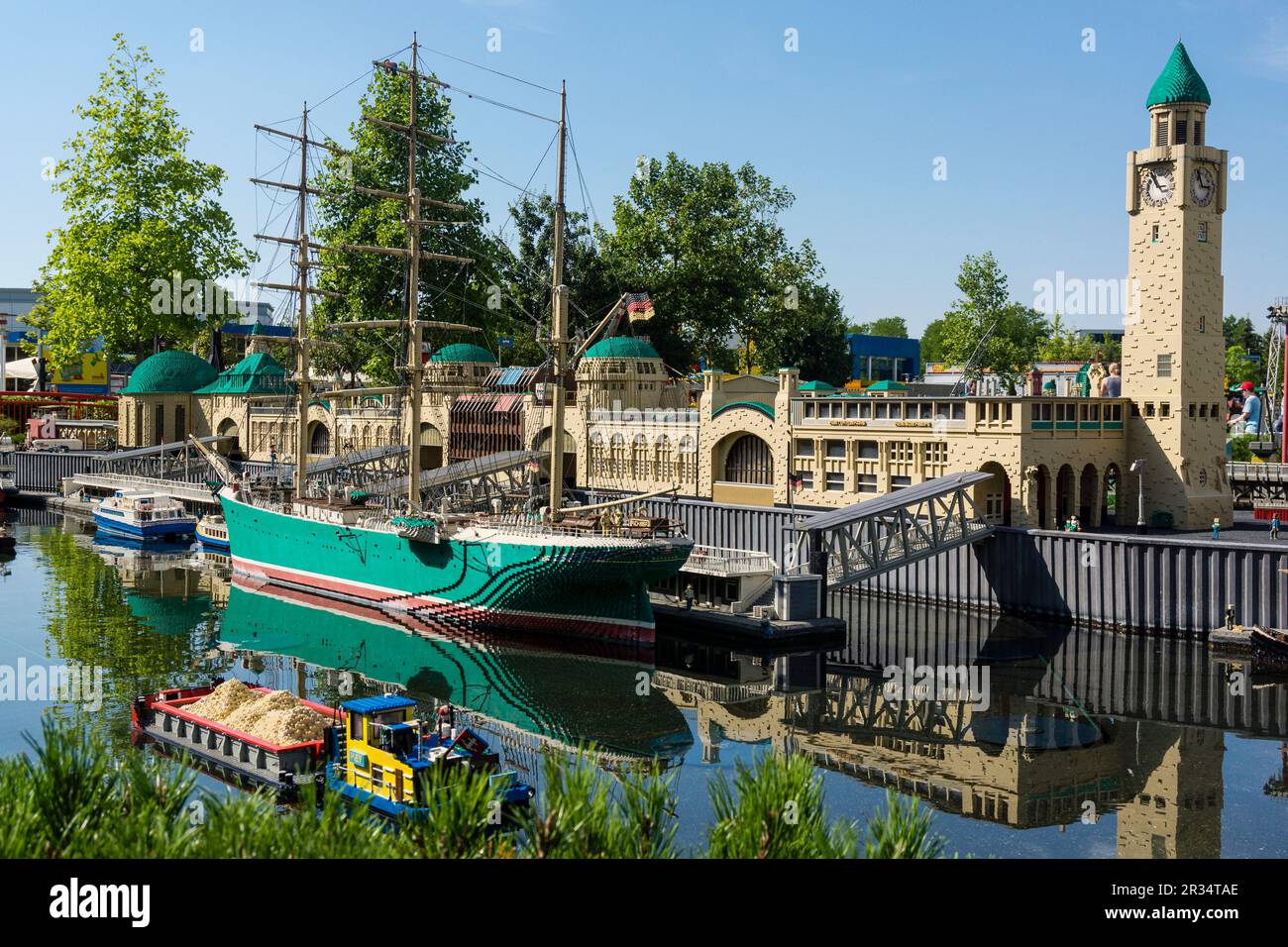 parque de atracciones Legoland, Günzburg, Alemania, Europe Stock Photo ...