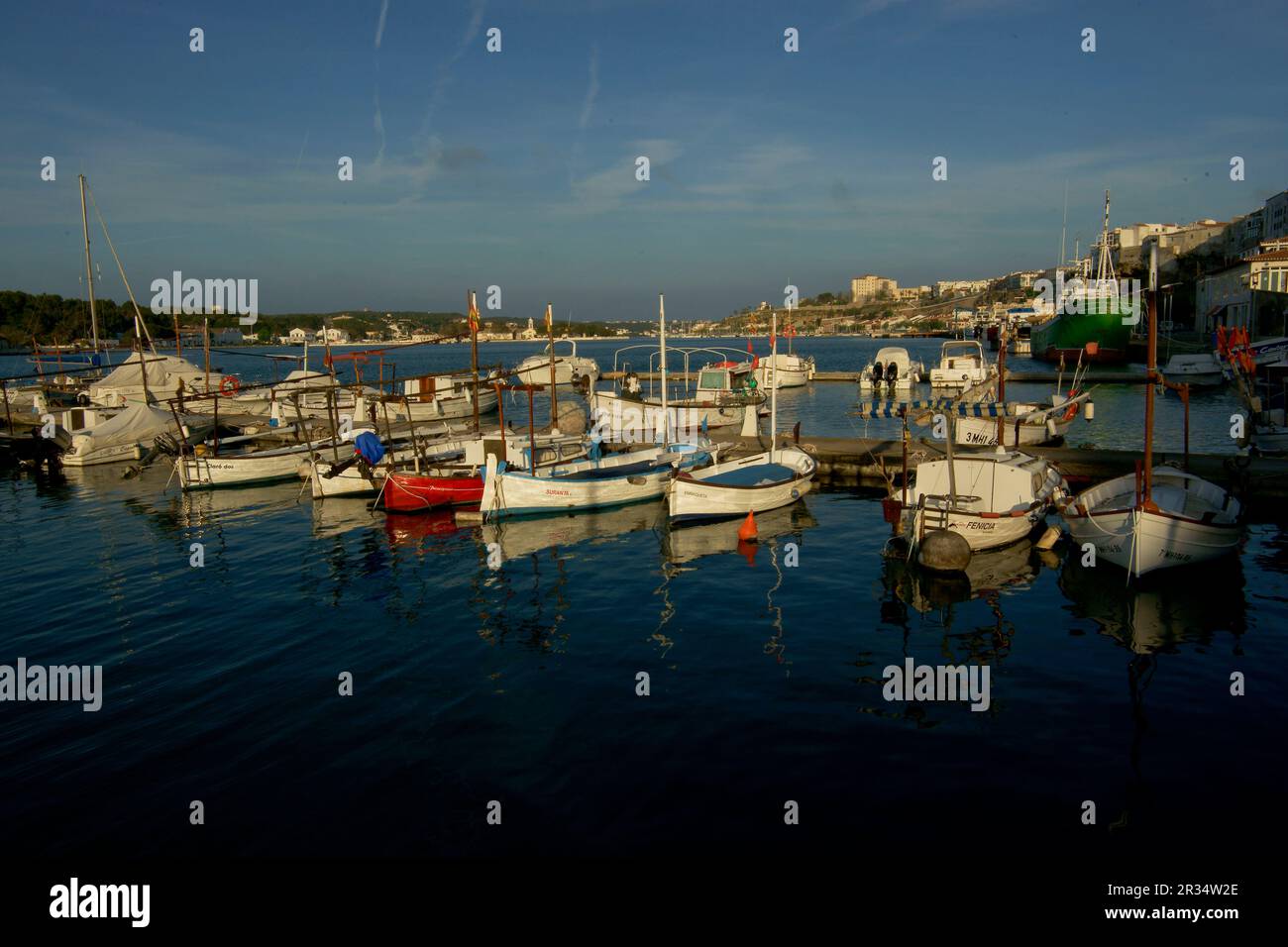 Puerto de Mahon.Iglesia de Sant Francesc.Menorca.Reserva de la ...