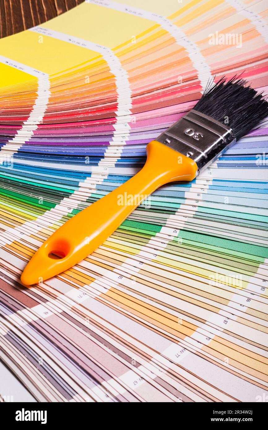 Colorful color palette pattern hi-res stock photography and images - Alamy