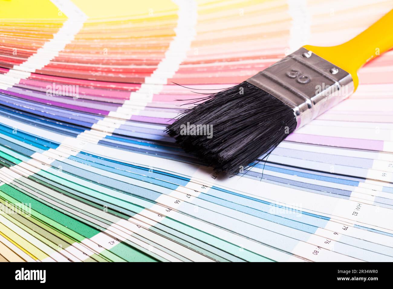 Decorator color swatches hi-res stock photography and images - Alamy
