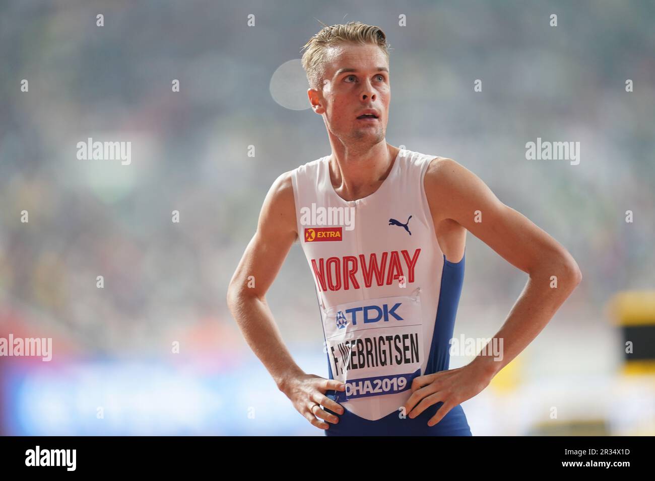 Filip ingebrigtsen doha 2019 hi-res stock photography and images - Alamy