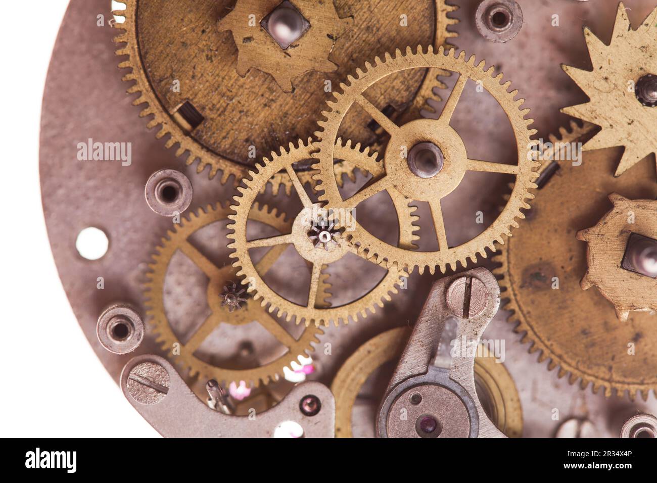 Mechanical clock and movement hi-res stock photography and images - Alamy