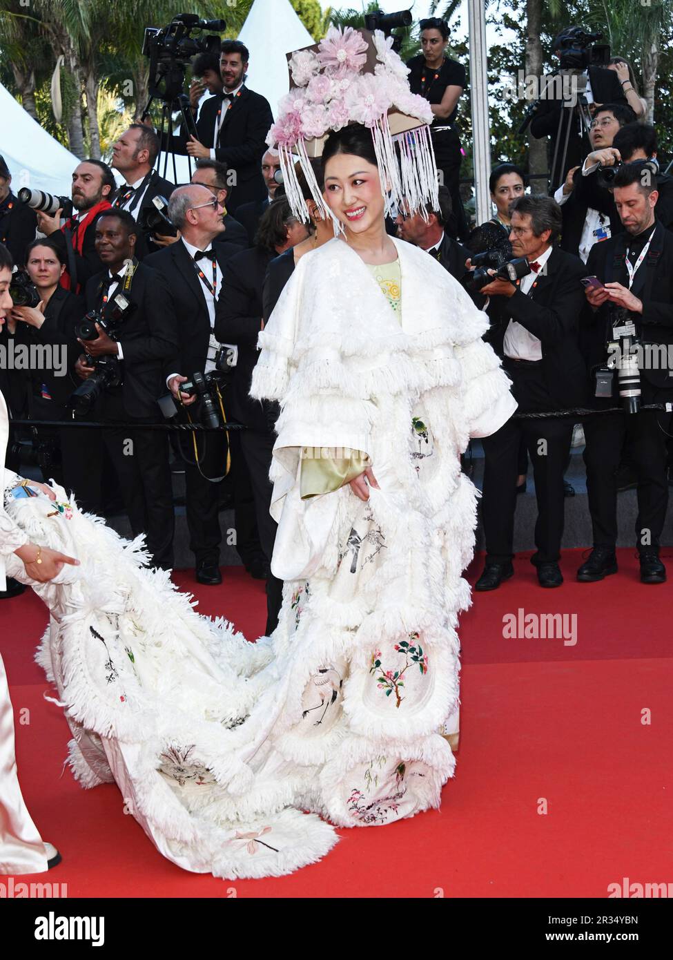 Cannes, France. 22nd May, 2023. 76th Cannes Film Festival 2023, evening ...