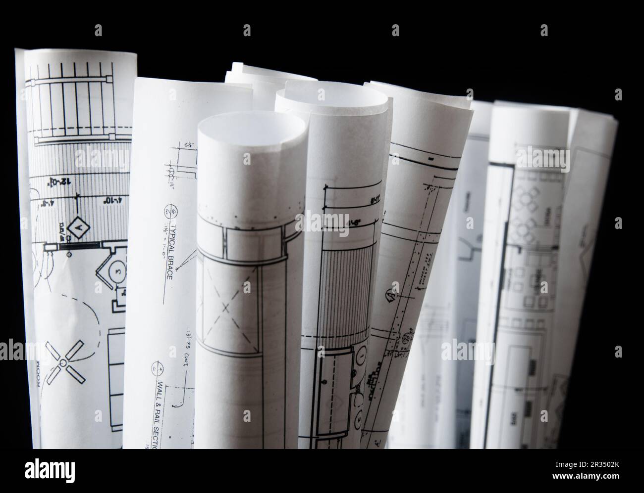 Isolation of several drawings for the project Stock Photo - Alamy