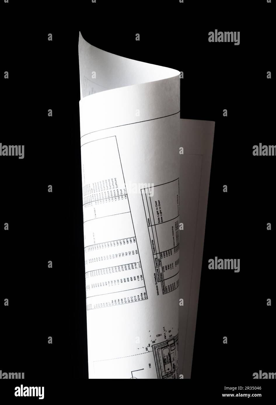 Isolation of several drawings for the project Stock Photo - Alamy