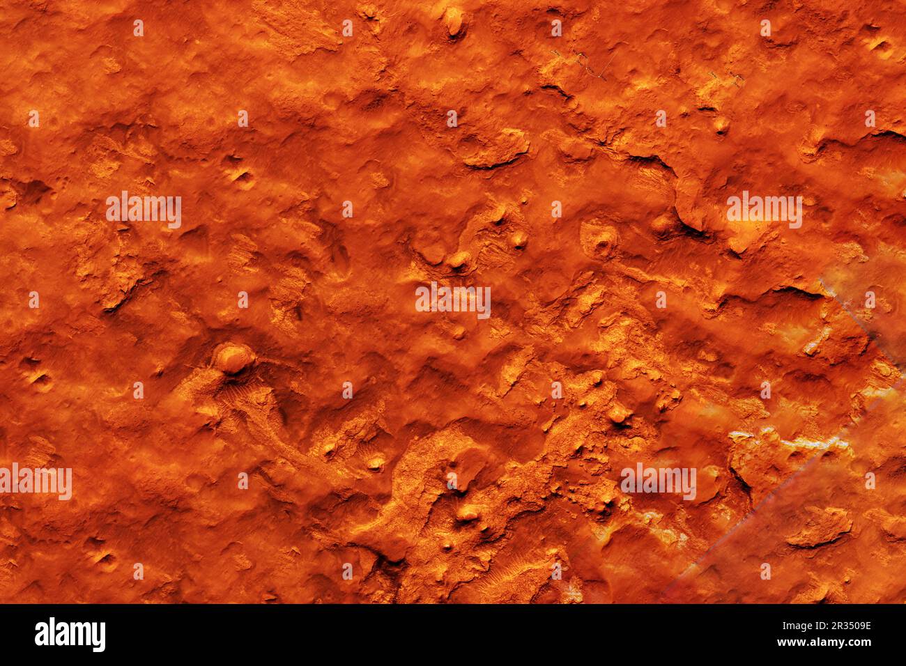 Surface of the planet Mars. Elements of this image furnishing NASA ...