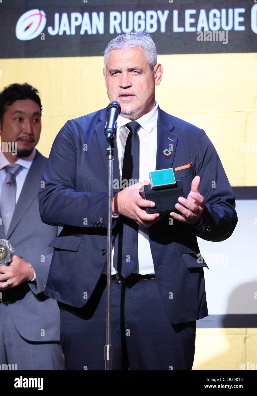 Tokyo, Japan. 22nd May, 2023. Kubota Spears Funabashi Tokyo-bay head ...