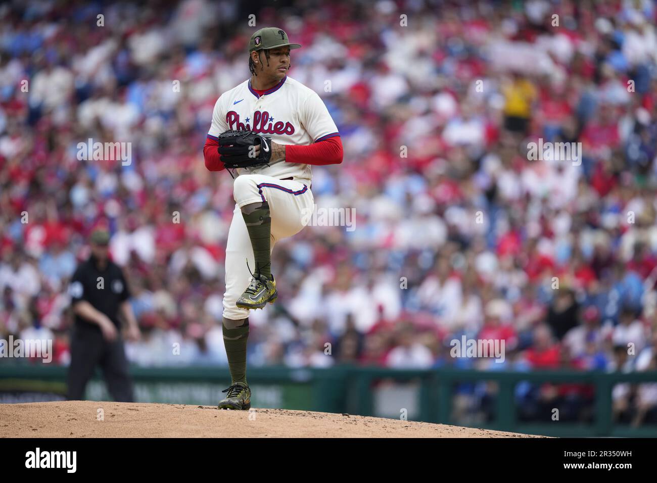 Philadelphia Phillies' Taijuan Walker plays a baseball game, Sunday ...