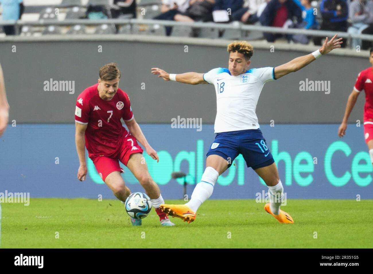La Plata, Buenos Aires, Argentina. 22nd May, 2023. Sports. El Djebali ...