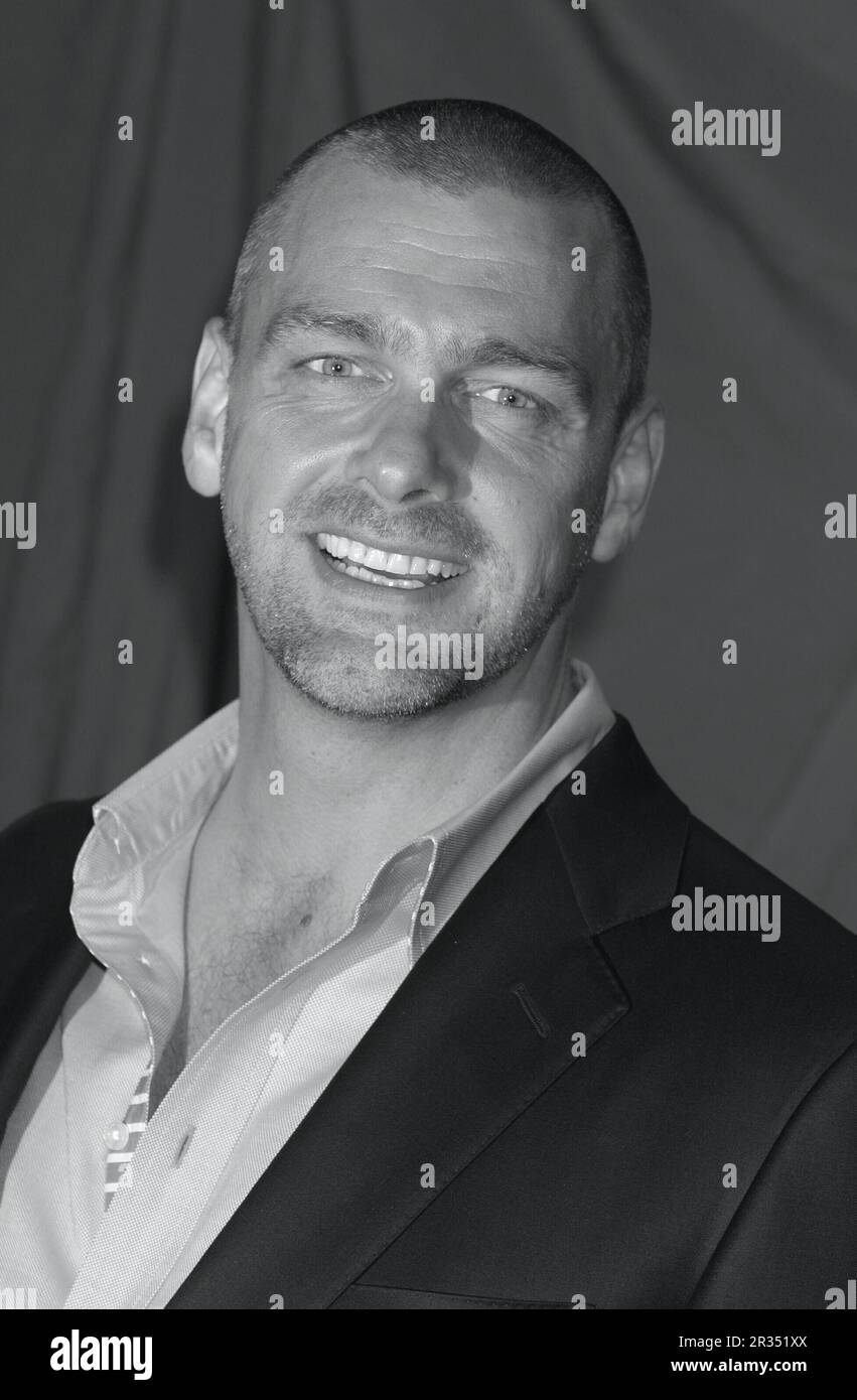 Ray Stevenson arriving at the premiere of "King Arthur" at The Ziegfeld ...