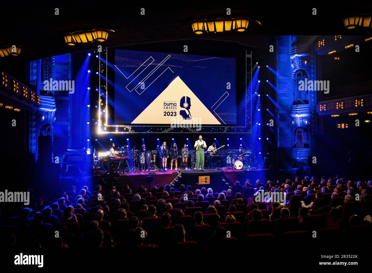 AMSTERDAM - The Buma Awards in Tuschinski. The awards are presented to ...