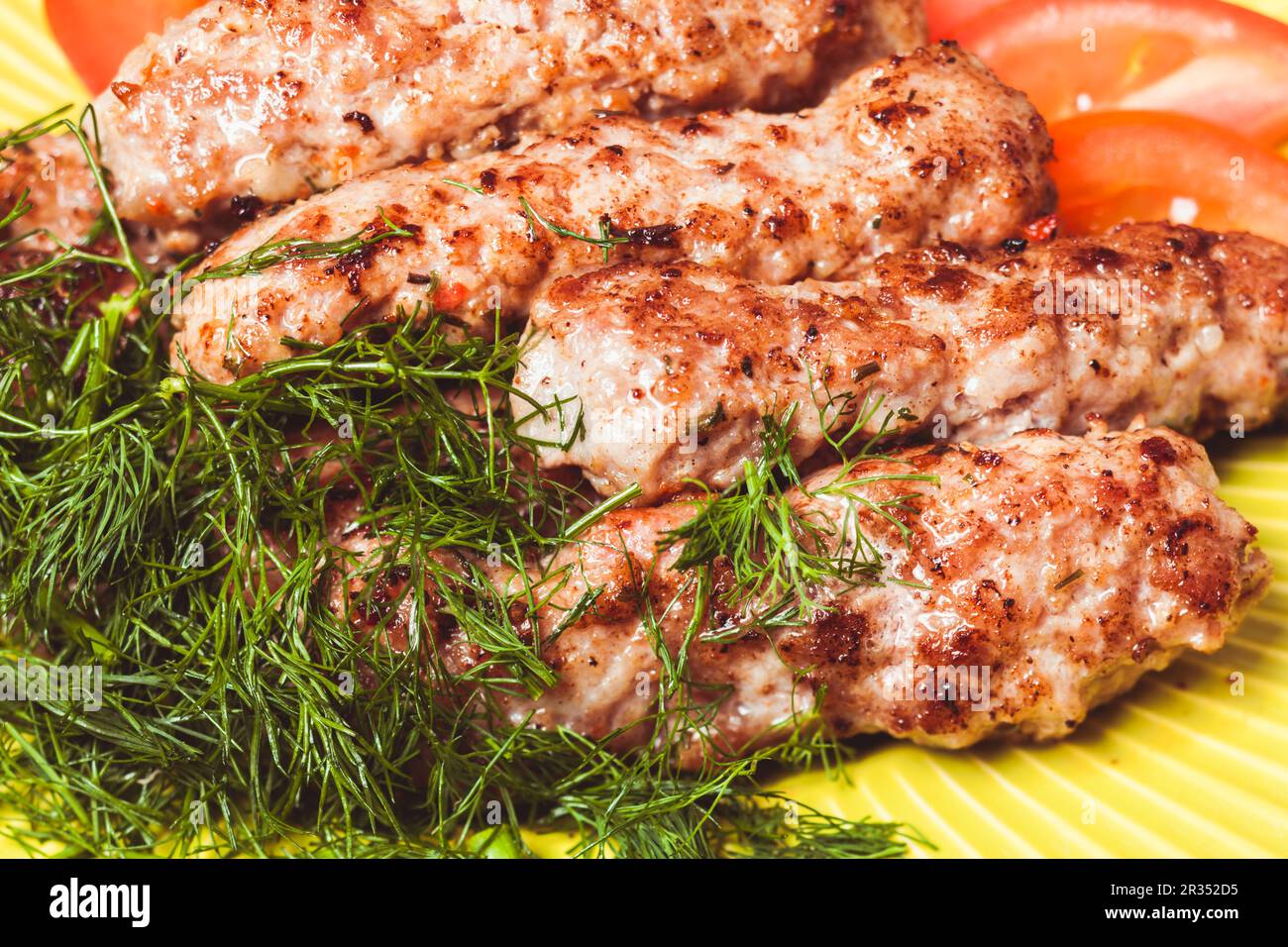 Turkish food minced meat hi-res stock photography and images - Alamy
