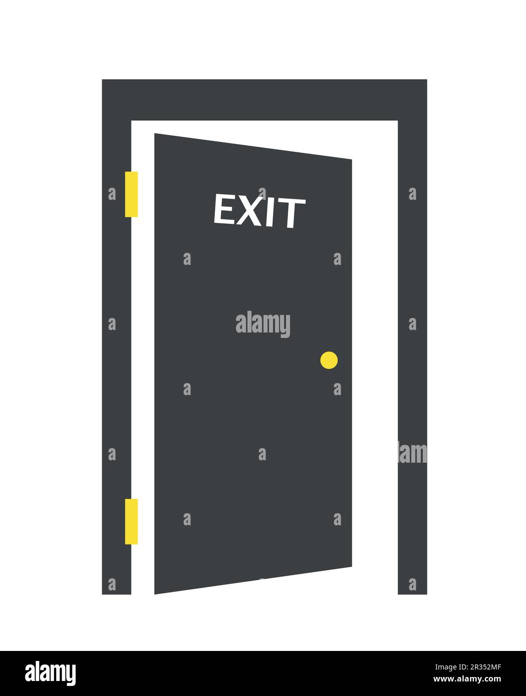 Office door handle Cut Out Stock Images & Pictures - Alamy