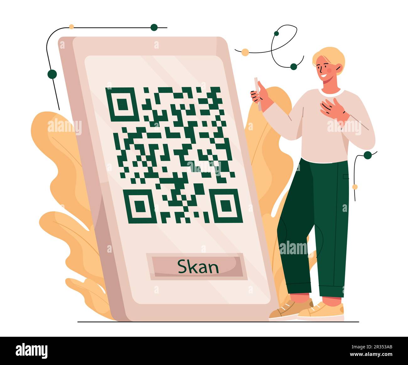 QR Code Scanning concept Stock Vector Image & Art - Alamy QR Code Scanning concept Stock Vector Image & Art - Alamy