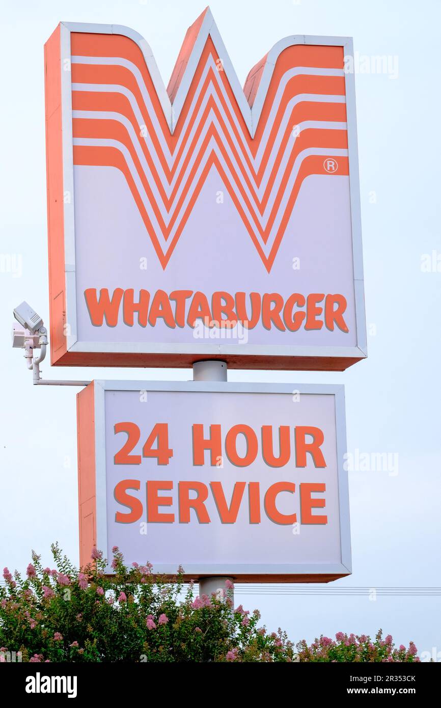 Whataburger signage hi-res stock photography and images - Alamy