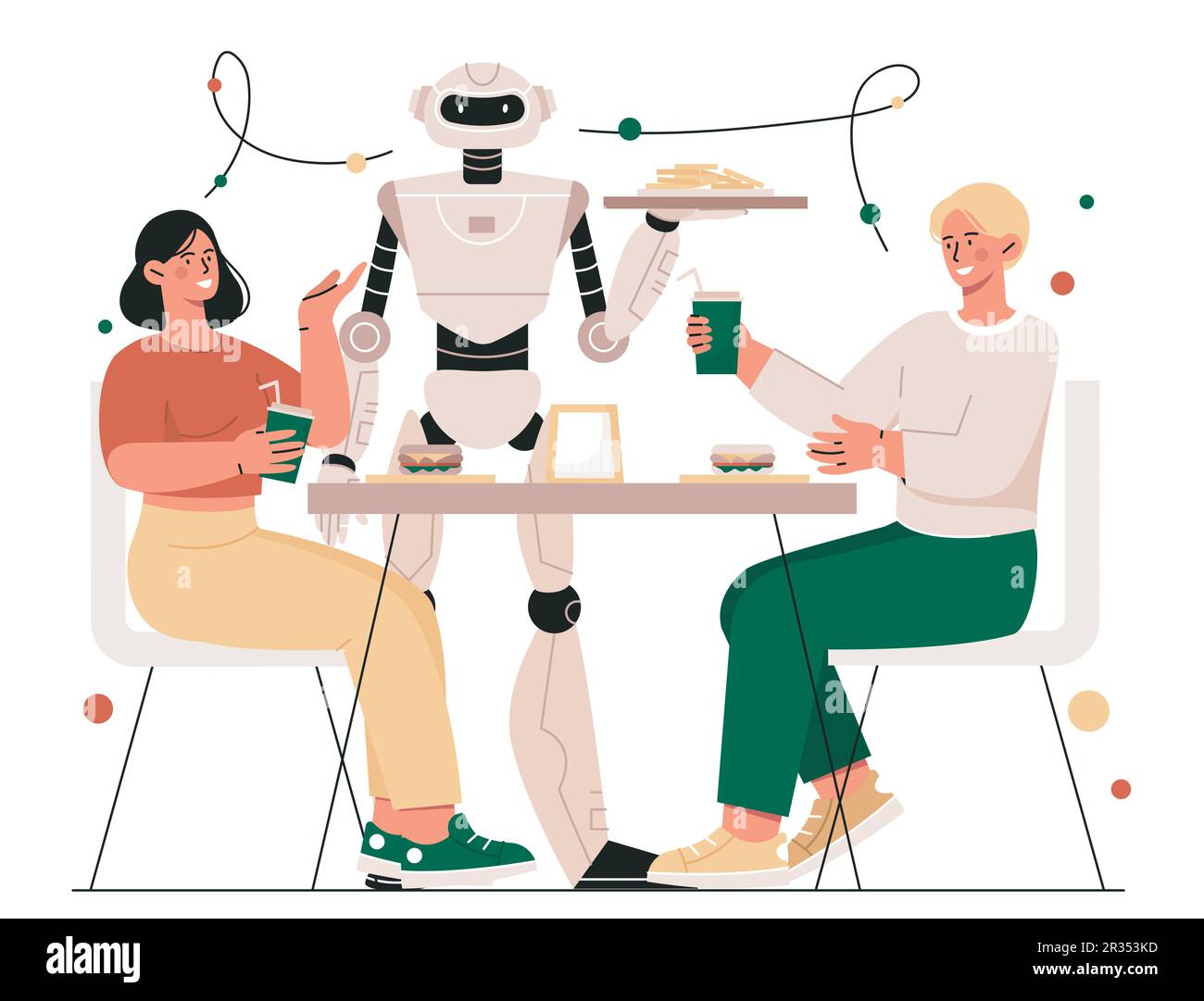 Futuristic food Stock Vector Images - Alamy