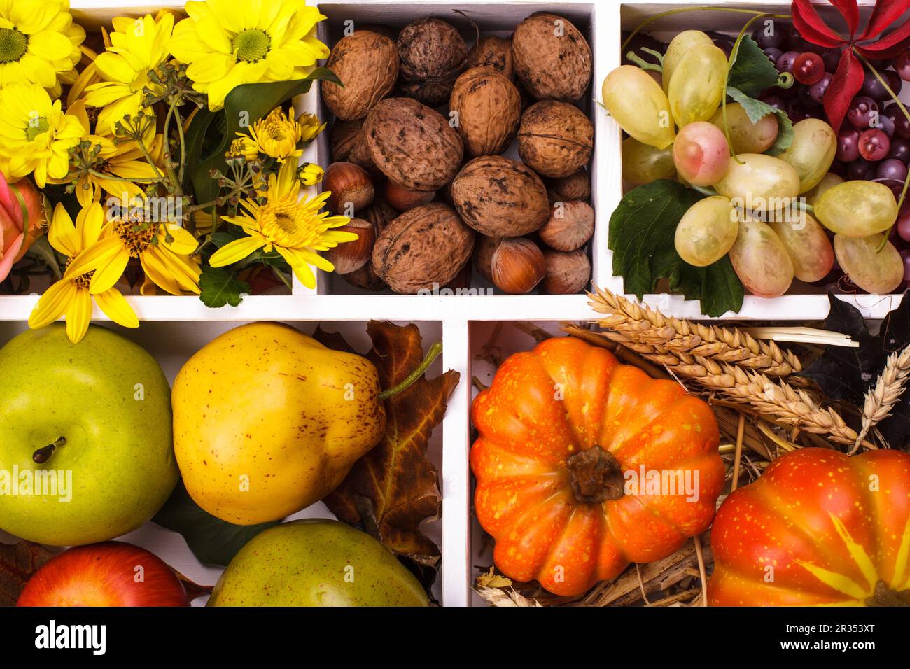 Autumn in a box Stock Photo - Alamy