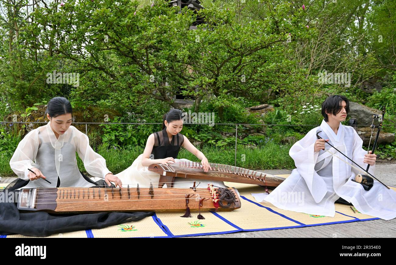 Korean traditional instruments hi-res stock photography and images - Alamy