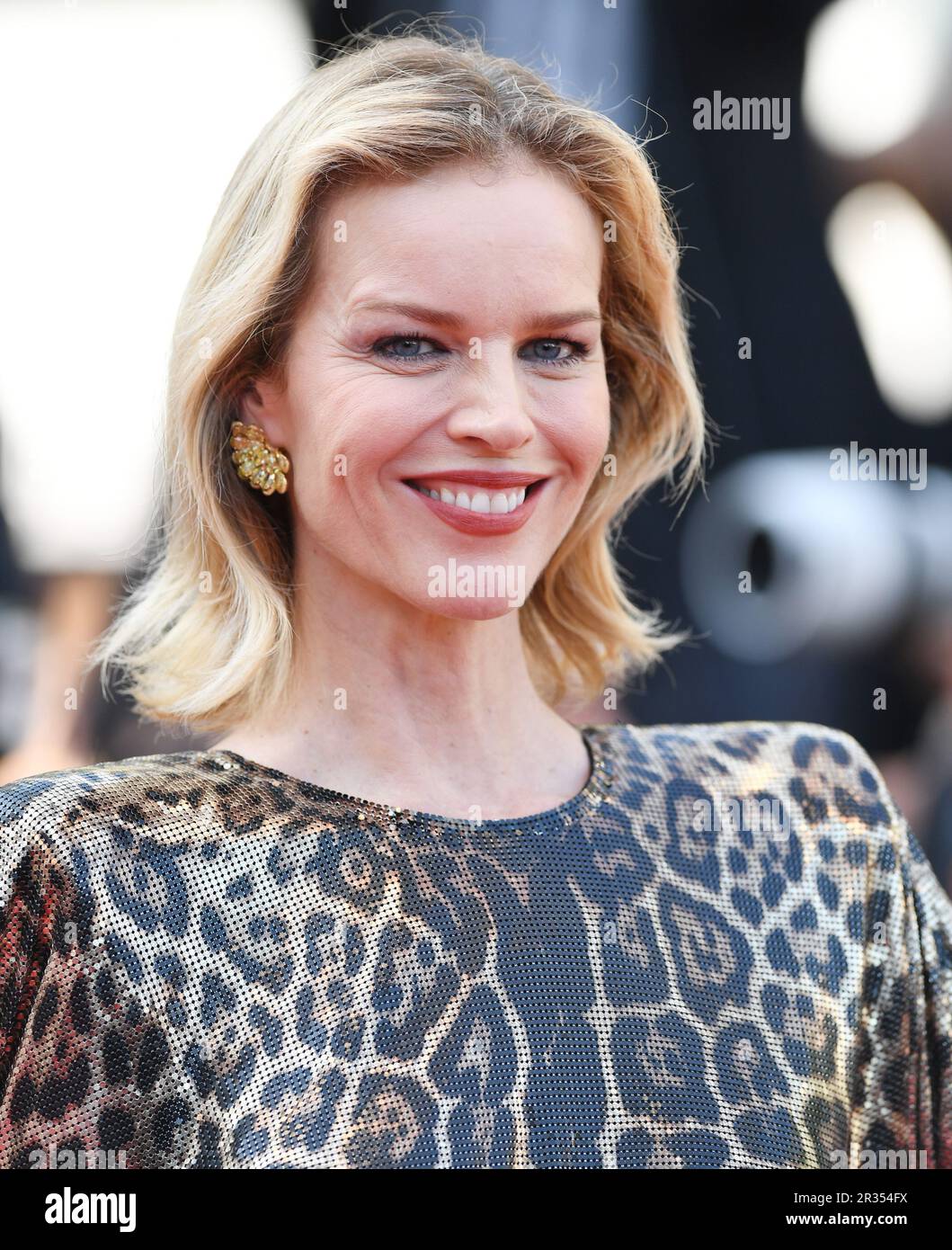 Cannes, France. 22nd May, 2023. Czech model Eva Herzigova attends the ...