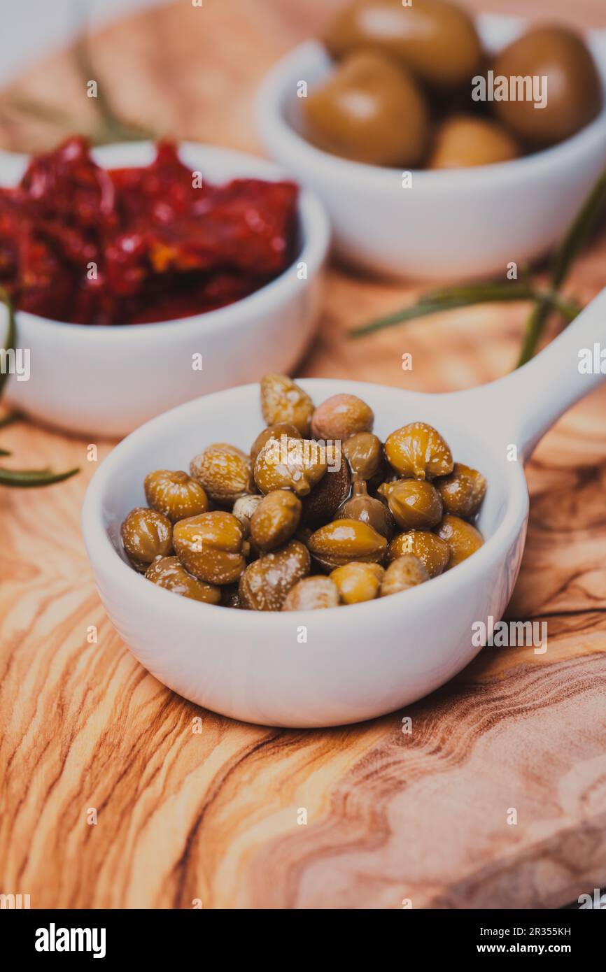 Marinated capers hi-res stock photography and images - Alamy