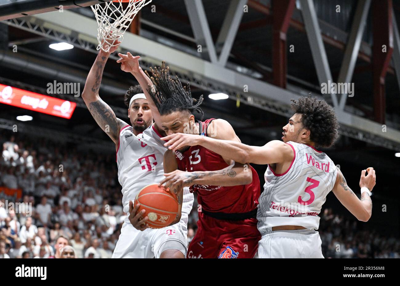 Chemnitz, Germany. 22nd May, 2023. Basketball: Bundesliga, Niners ...