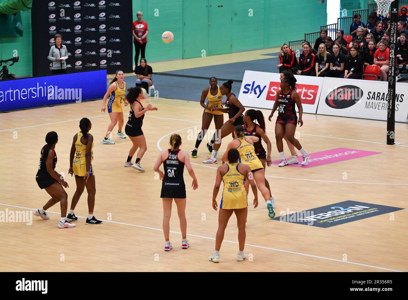 Netball superleague hi-res stock photography and images - Alamy