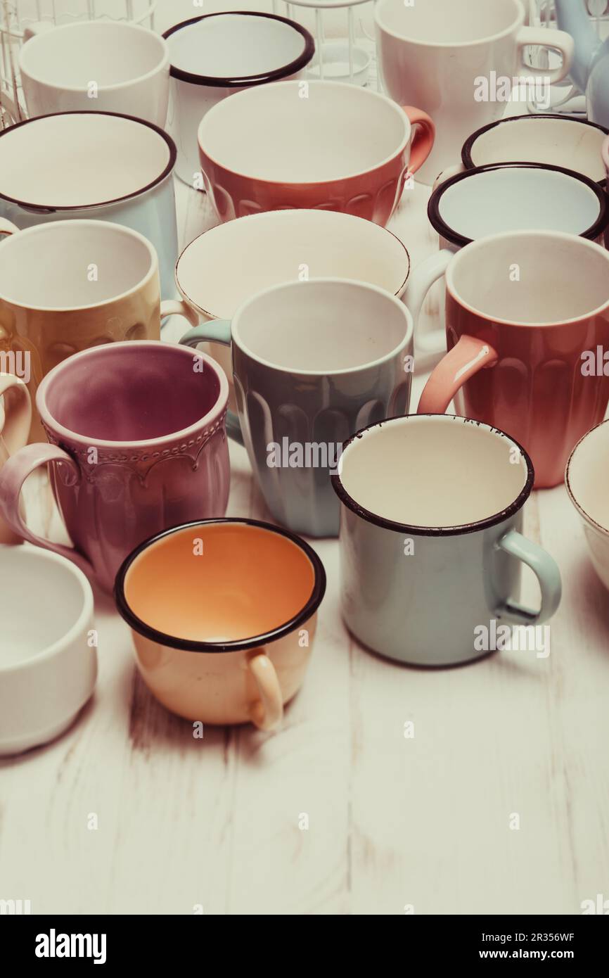The various cups Stock Photo - Alamy