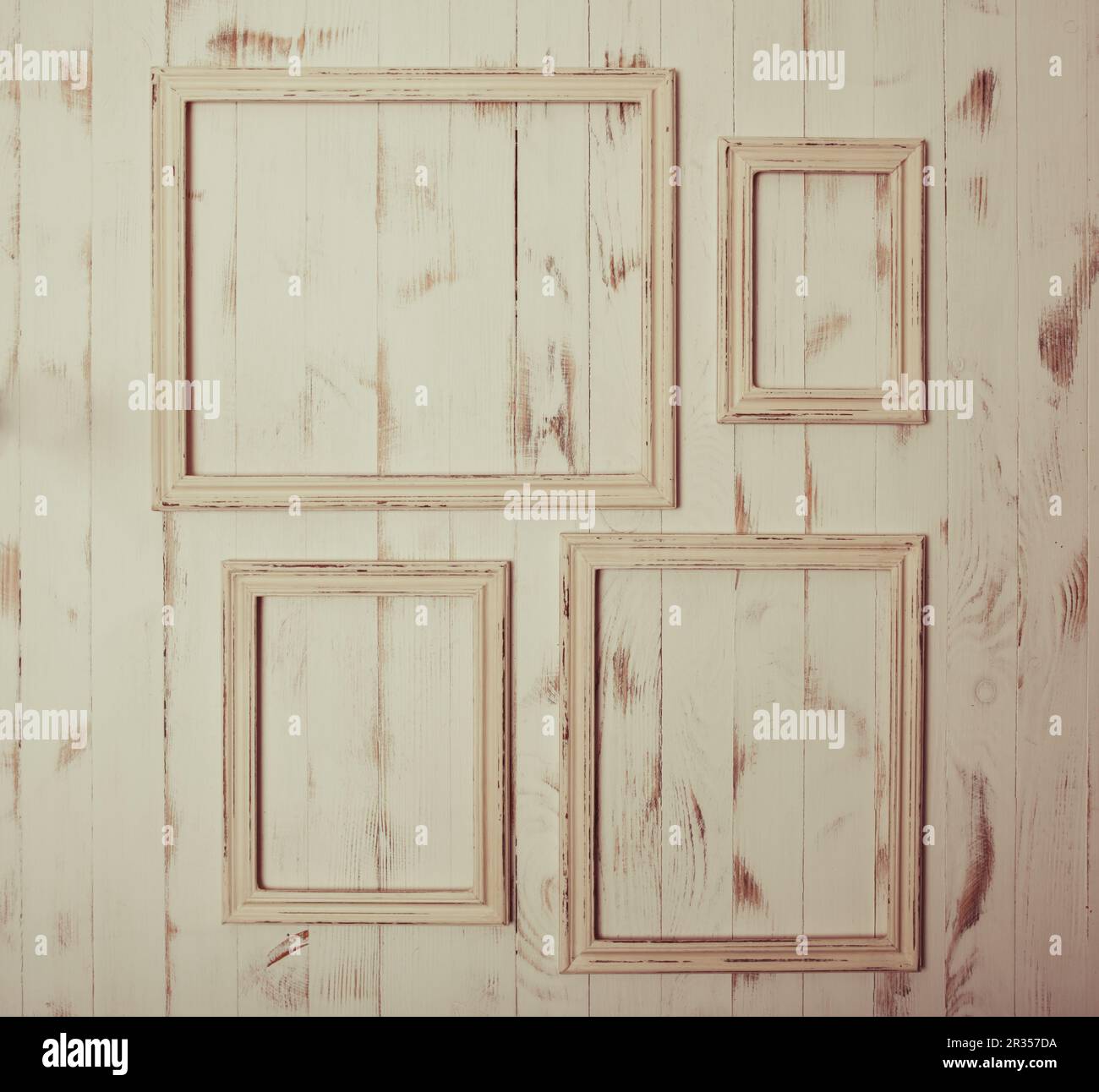 Shabby chic frames Stock Photo - Alamy