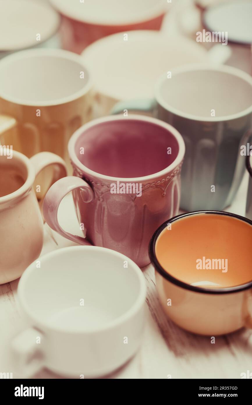 The various cups Stock Photo - Alamy