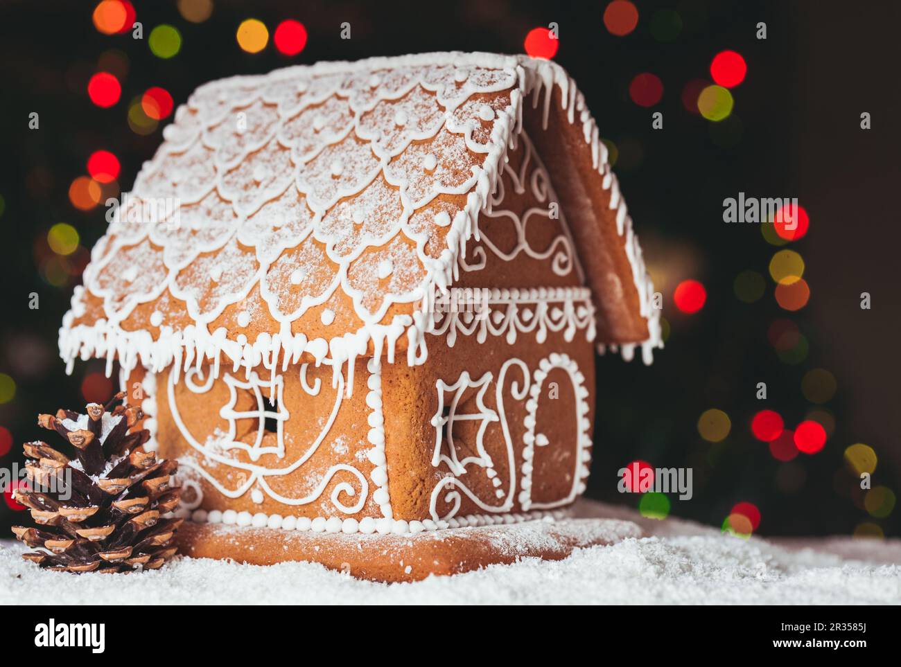 The gingerbread house Stock Photo - Alamy