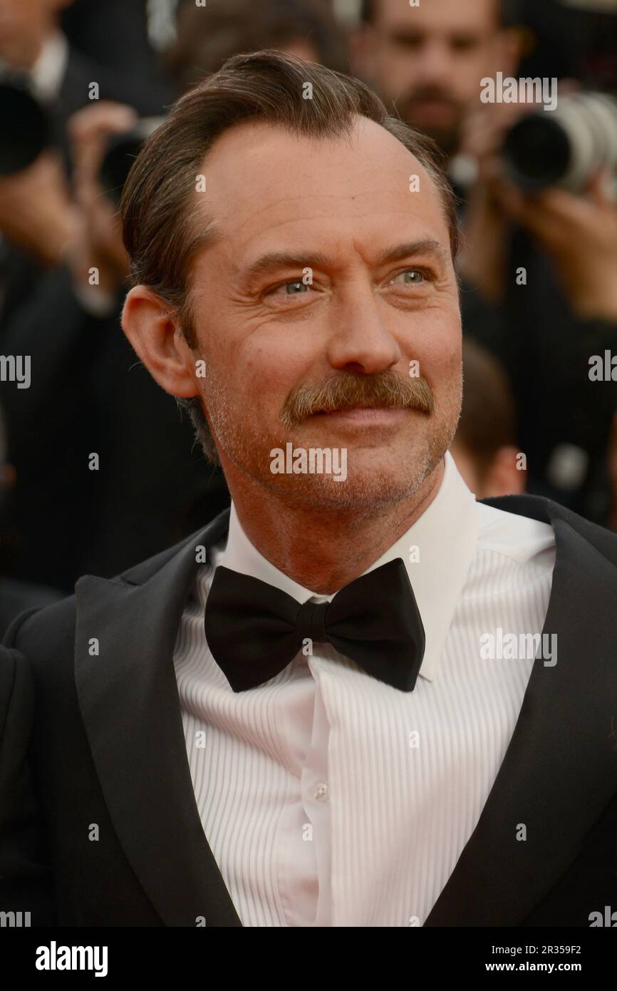 May 21, 2023, Cannes, France: British actor JUDE LAW attends the 'Firebrand' red carpet during ...