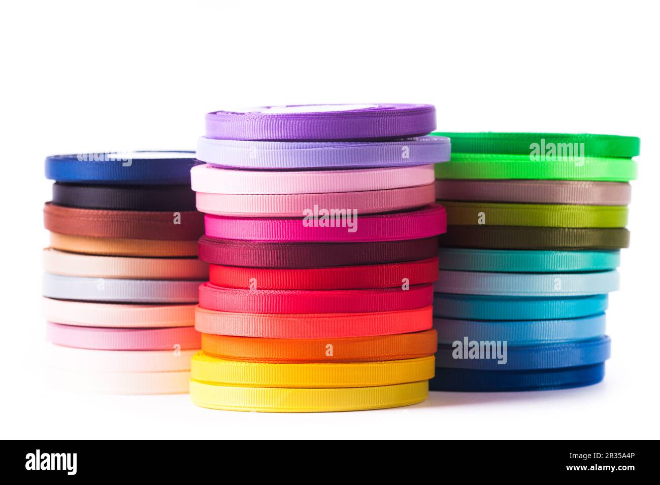 The ribbons isolated Stock Photo - Alamy