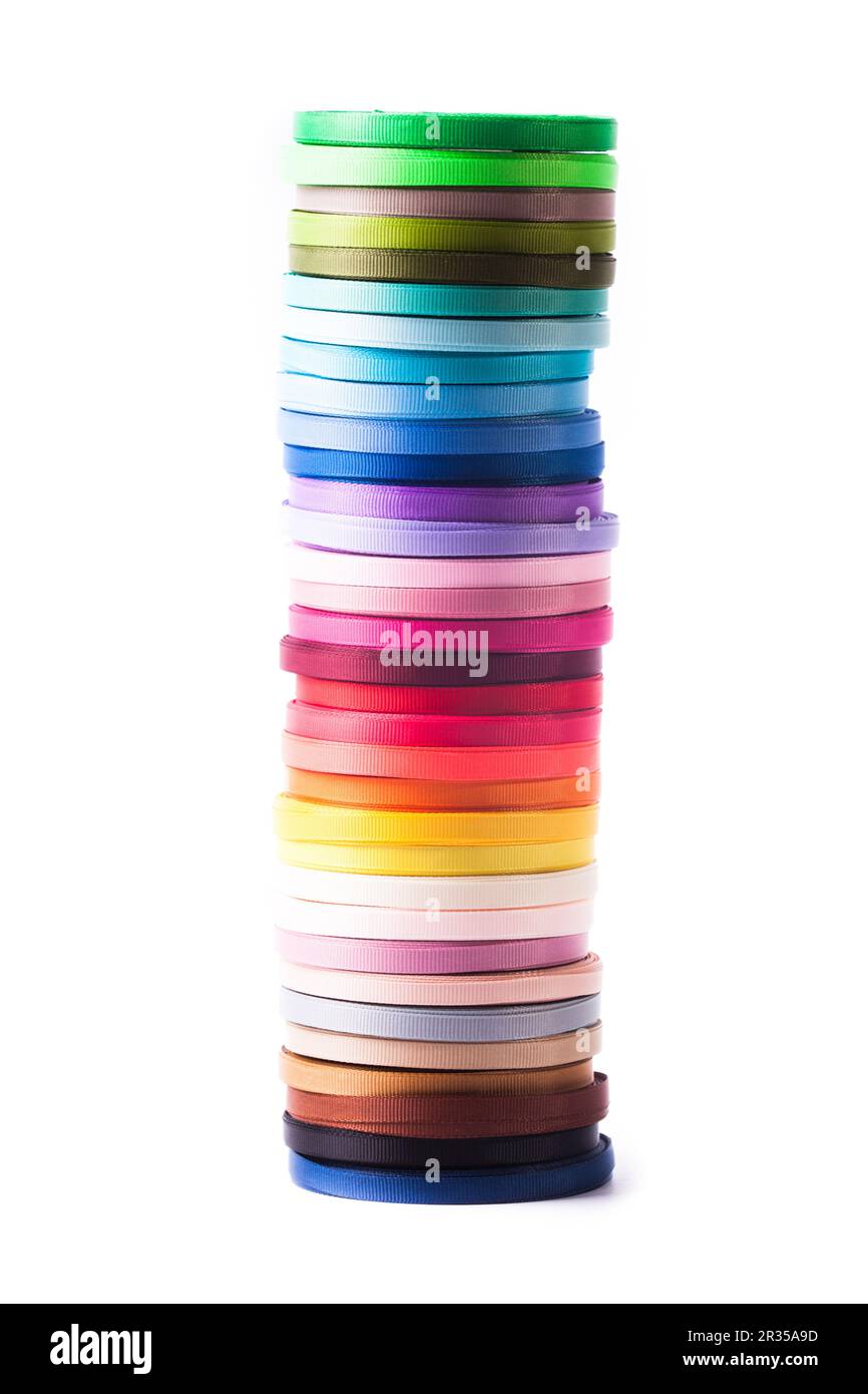 The ribbons isolated Stock Photo - Alamy