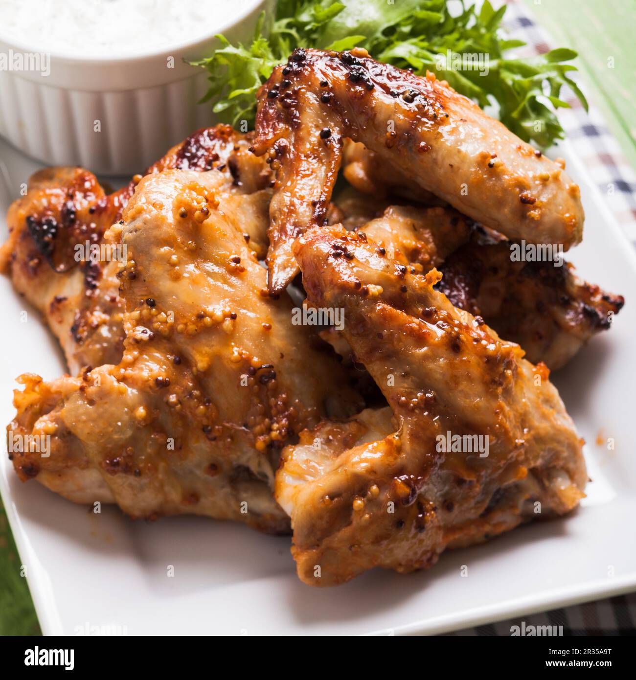 Wing stick chicken hi-res stock photography and images - Alamy